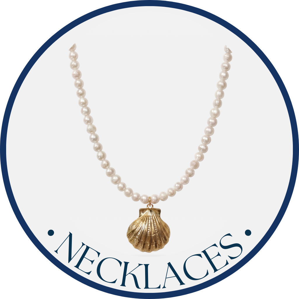 Necklaces – Prasinous & Coral CharmLab